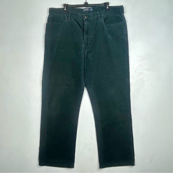 Polo Ralph Lauren | Pants | Mens Polo Ralph Lauren Vintage Green Corduroy Straight Leg Pants 0 ...
